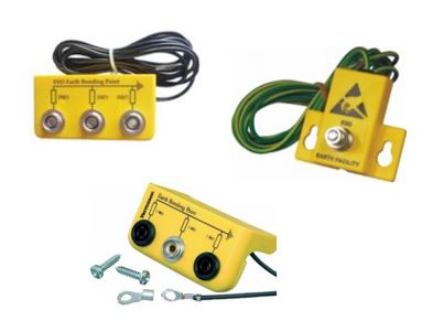 Erdungspunkte | Erdungsbausteine | Erdungssysteme | ESD | Ubitec